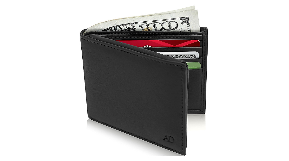 Access Denied Slim Leather Wallet - RFID Blocking & Stylish