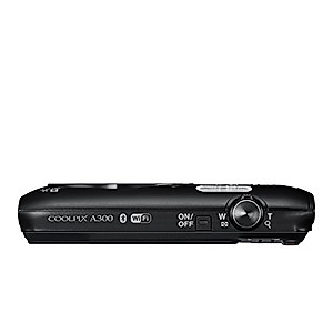 Nikon Coolpix A300 20 MP Point & Shoot Digital Camera, Black