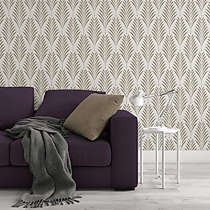 Fern Pattern Wall Stencil - Fern Wall Stencil, Stencils, Wall Stencil, Stencil for Painting - Wall Stencils for DIY Home Decor Projects