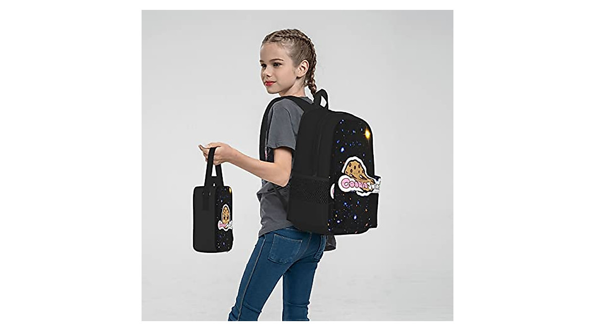 Cookie Swirl C Backpack 3-in-1 School Set with Glow Design