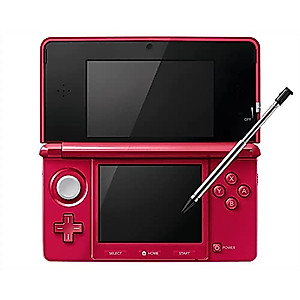 Nintendo 3ds console - RED -(used)