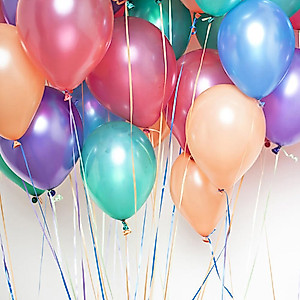 HimBen 500 Yards 3/16" Curling Ribbon White, Balloon String Curly Ribbon 1 Roll for Gift Wrapping, Birthday Wedding Party Festival Decoration, Baby Shower, Art Crafts, Florist Flowers