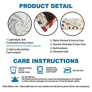 MUCHNEE Personalized 10th Wedding Anniversary Throw Blanket, Happy 10th Wedding Blanket Gifts for Couple, Romantic Marriage Gifts for Wife Husband Him Her on Birthday Valentines Day Christmas