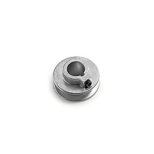 Terre Products - V-Groove/V-Belt Drive Pulley, 2'' Outside Diameter, 3/4" Bore, Die Cast, Z3A Zinc Alloy, Compatible Replacement for Chicago Die Cast 200A