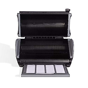 Atlantic 80 Disk Storage Manager - Protect and Organize Media, Durable Hard Plastic in Black, PN85012055