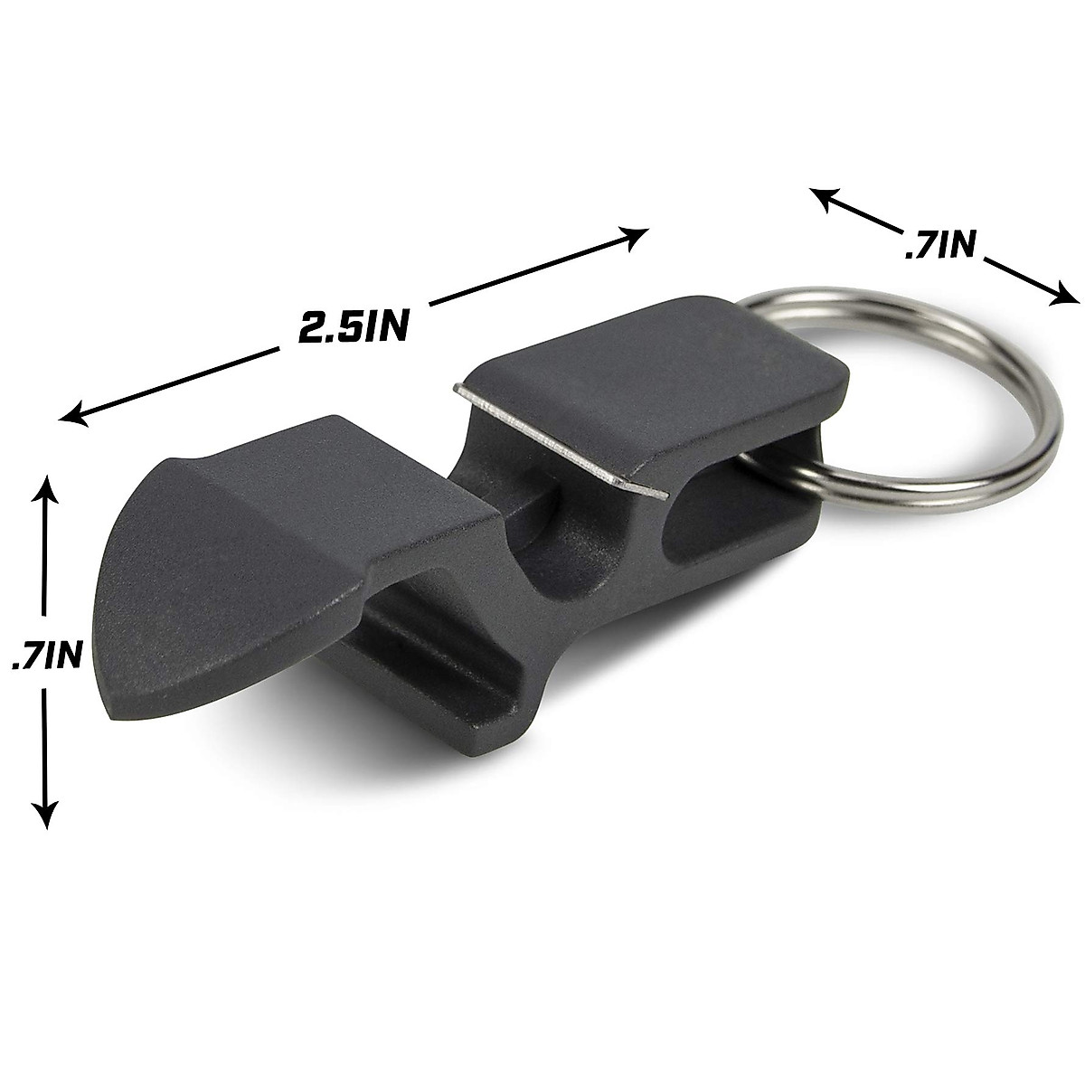 GoPong Ultimate Beer Shotgun Opener - Keychain Tool 10 Pack - Great for Party Favors, Tailgating and More - Choose Your Color