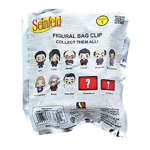 Seinfeld 3D Foam Bag Clip in Blind Bag (SINGLE)