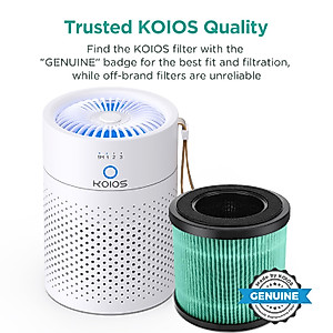 KOIOS Official Certified H13 True HEPA Replacement Filter Compatible with P40 Air Purifier