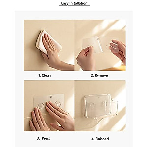 SANTREST 2 Pack Shower Caddy Drill-Free Sticky Shower Shelf Storage Basket for Shampoo & Toiletries, Kitchen Bathroom Bedroom Organizer