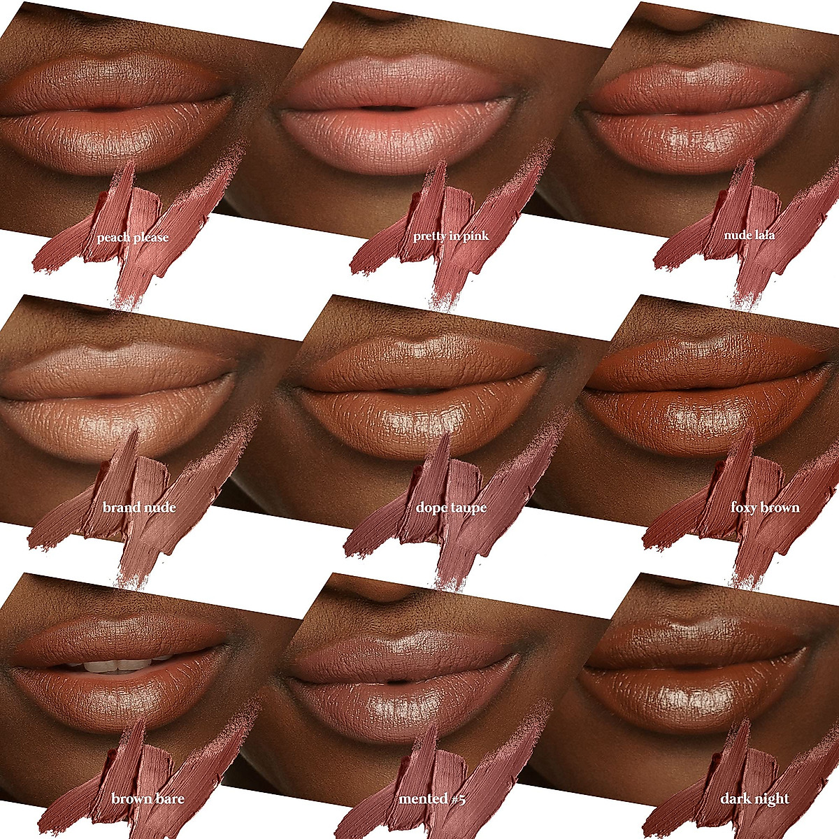 Mented Semi Matte Lipstick (Peach Please)