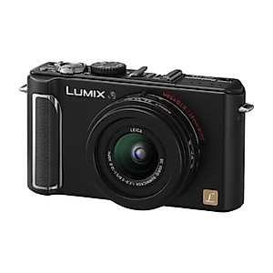 Panasonic DMC-LX3 10.1MP Digital Camera with 24mm Wide Angle MEGA Optical Image Stabilized Zoom (Black)