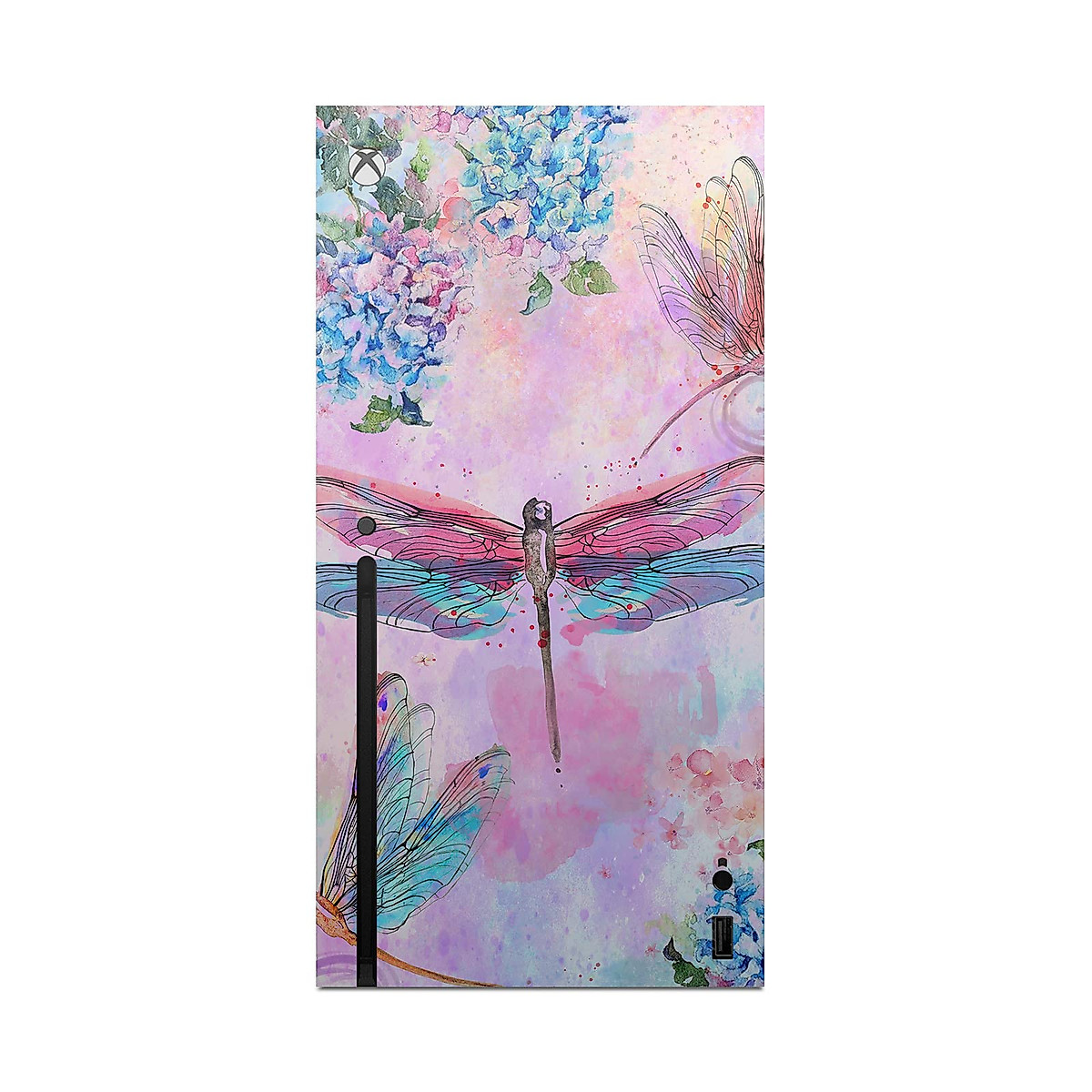 Head Case Designs Officially Licensed Jena DellaGrottaglia Dragonflies Animals Vinyl Sticker Gaming Skin Decal Cover Compatible With Xbox Series X Console