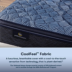 Serta Perfect Sleeper Ultimate 14.5" Twin Mattress - Firm Pillow Top, Cooling Gel Memory Foam, Pocket Innersprings for Motion Isolation, Edge Support, CertiPUR-US Certified - Oasis Sleep