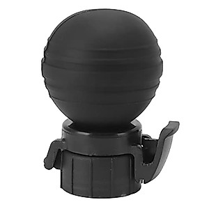 Carbonated Drink Air Pump Lid, Wear Resistant Durable Keep Drink Soda Bottle Lid for Drink (Black)
