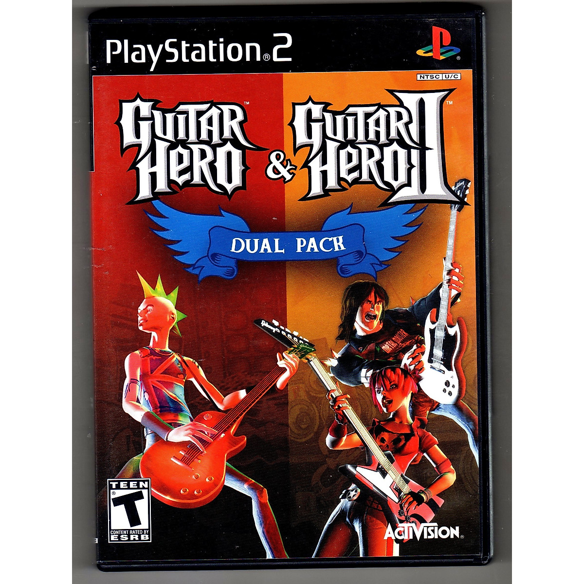 Guitar Hero 1 and 2 (Game Only) - PlayStation 2