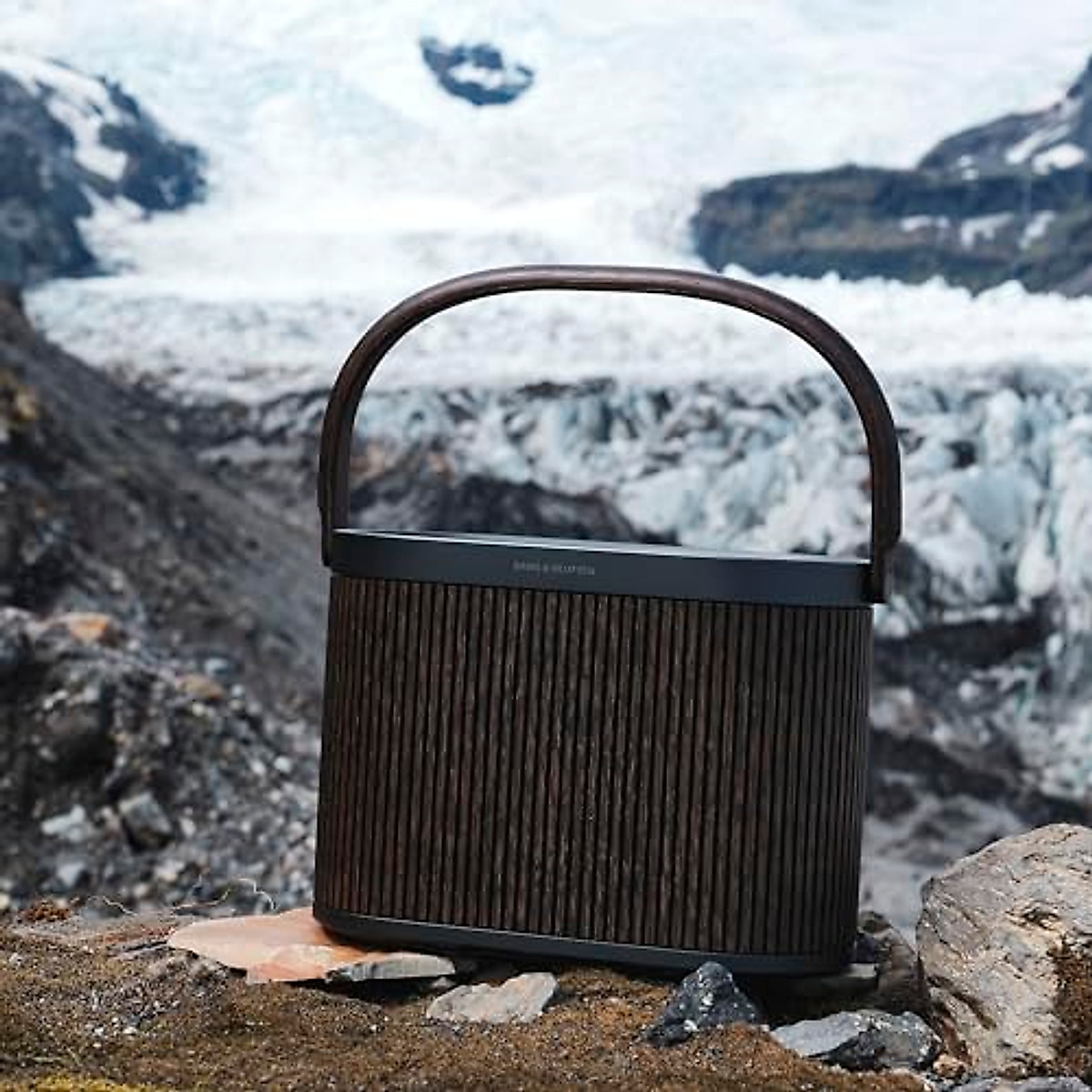 Bang & Olufsen Beosound A5 - Portable Bluetooth Speaker with Wi-Fi connection, Carry-Strap, Dark Oak