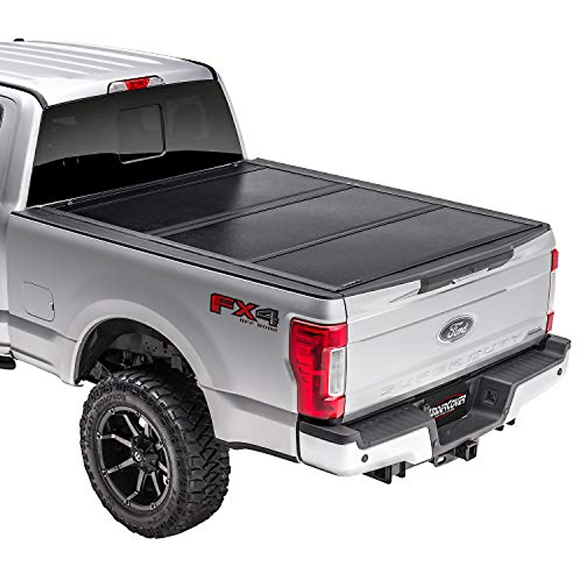 UnderCover Flex Hard Folding Truck Bed Tonneau Cover | FX21012 | Fits 1999 - 2007 Ford F-250/350 Super Duty 6' 9" Bed (81")