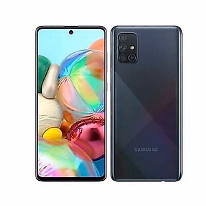 Samsung Galaxy A71 A715F, Dual SIM LTE, International Version (No US Warranty), 128GB, Prism Crush Black - GSM Unlocked