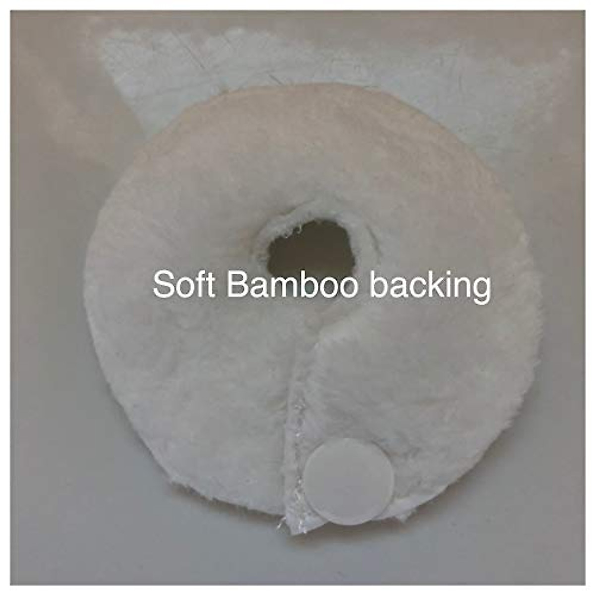 Cutie Button Pads 5 Pack Gtube Pads Flowers Bamboo Organic Extra Soft Backing