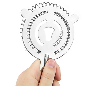 Stainless Steel Hawthorne Cocktail Strainer for Bar, Restaurant, or Home by Cocktailor