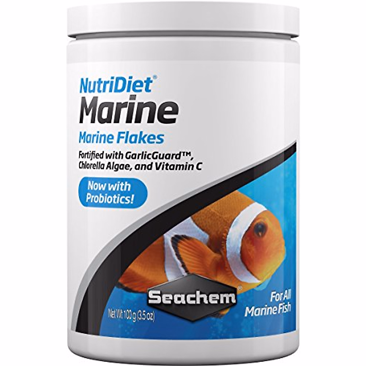Seachem Nutridiet Marine Flakes with Probiotics 100g/3.5 oz (1094)