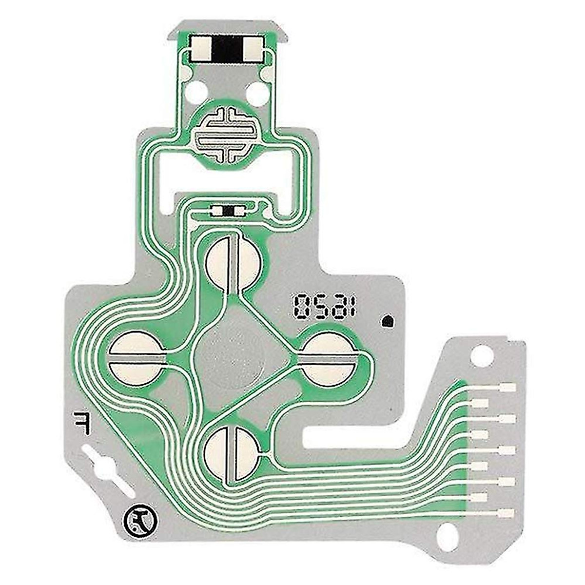 MMOBIEL Flex Ribbon Conductive Film Keypad Replacement for PlayStation PS4 Controller Dualshock 4 JDS-030 Incl (+) Screwdriver