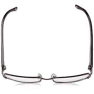 Versace VE 1163B 1333 Pink Gold Metal Rectangle Eyeglasses 52mm