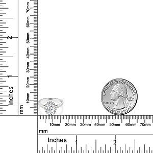 Gem Stone King 10K White Gold 9X7MM Oval Gemstone Birthstone & Diamond Halo Engagement Ring | Wedding Anniversary Promise Ring For Women