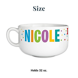 Let's Make Memories Personalized I Cereal-sly Love You Oversized Bowl - For Dad - For Him - For Her