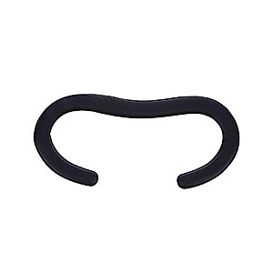 Hemobllo VR Face Cover Cushion Replacement PU Foam Soft Eye M-Ask Pad Compatible for Oculus Rift Cv1 VR Black