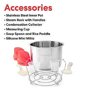 Instant Pot Smart Wifi 6 Quart Multi-use Electric Pressure, Slow, Rice Cooker, Yogurt, Cake Maker, Sauté, Steamer and Warmer, Silver