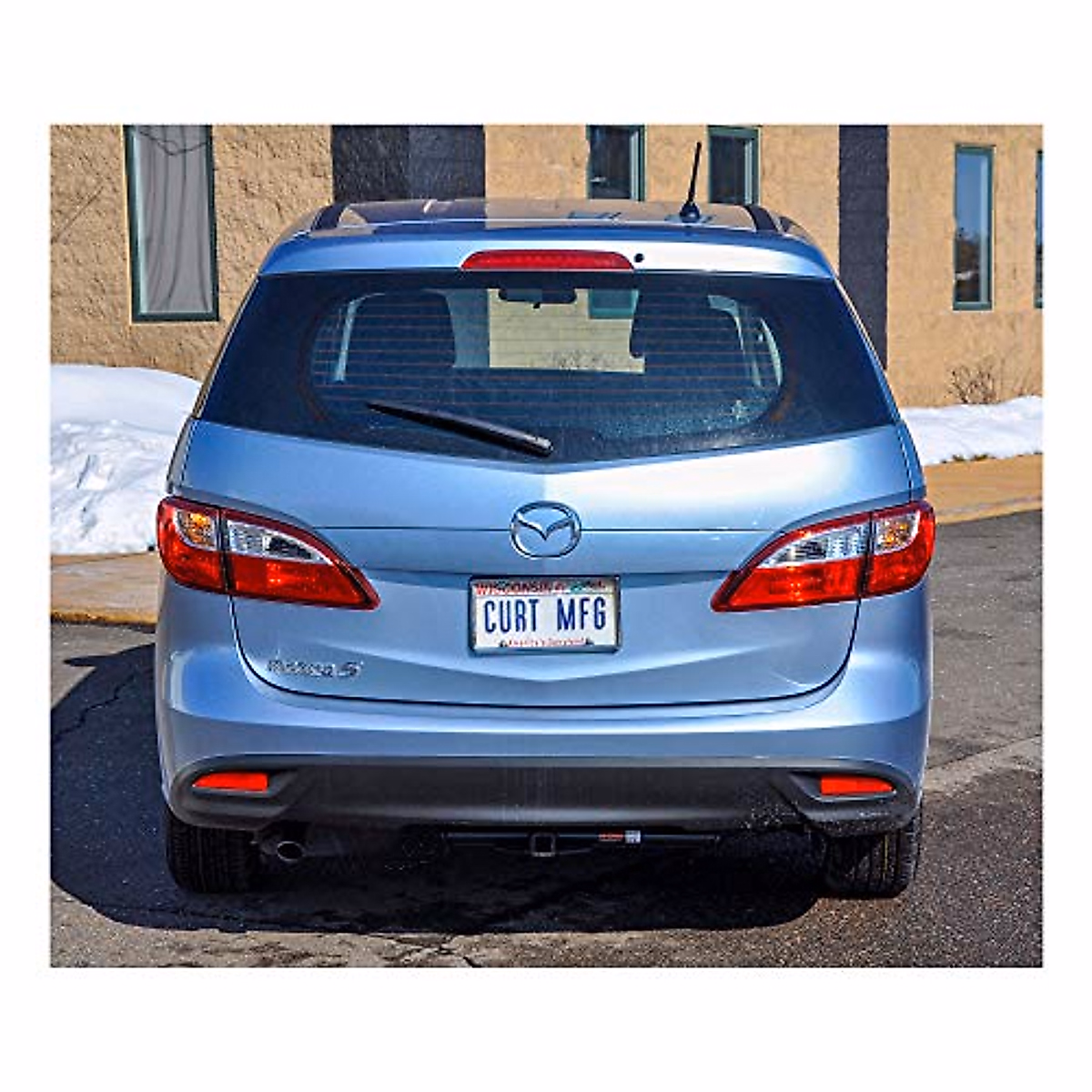 CURT 11127 Class 1 Trailer Hitch, 1-1/4-Inch Receiver, Fits Select Mazda 5 , Black