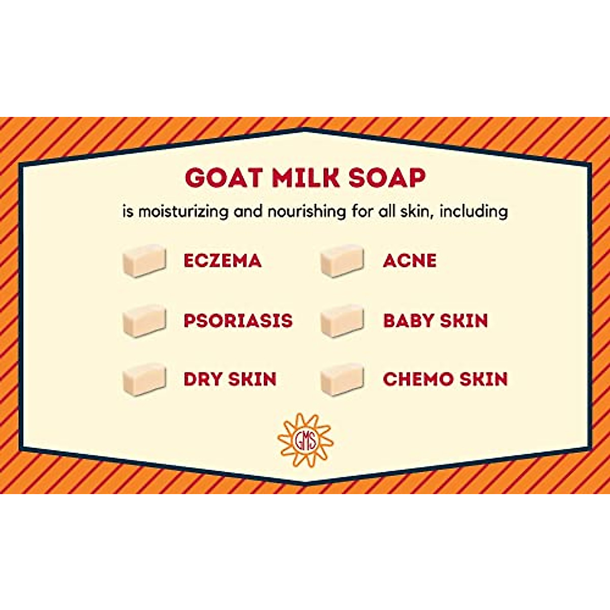 Goat Milk Stuff Goat Milk Soap - OCEAN SOAP | Handmade All-Natural, Goat Milk Soap Bars for Dry Skin Relief, Body & Face Wash for Men and Women, Bar Soap (Box of 2)