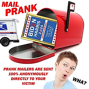 Design Doggie Joe Biden Harris 2024 Presidential Election Campaign Prank Mail - Send Anonymous and Embarrassing Prank Mail to your Friends and Family! Hilarious Gag! Guaranteed Laughs!