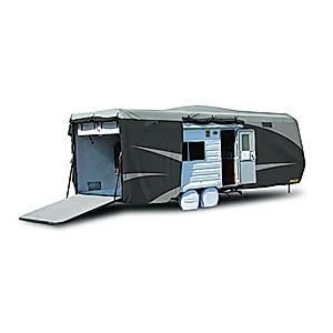 ADCO 52275 Toy Hauler Designer Series SFS AquaShed Cover, Fits 30'1" - 33'6" Trailers, Gray