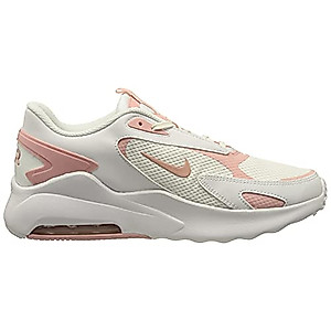 Nike Women's Air Max Bolt Running Shoes, White/Pink Glaze-White, 11 M US