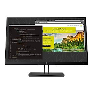 HP Z24nf Display 23.8-Inch Screen LED-Lit Monitor Black Pearl (1JS07A8#ABA)