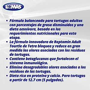 Tetra 77093-00 fauna Pro ReptoMin Baby Turtle Formula Sticks, 1.13 oz. (77093)