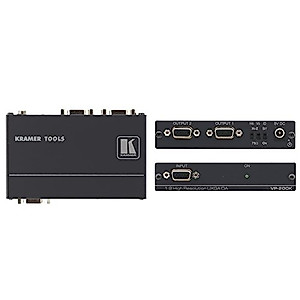 VP-200K - KRAMER VP-200K Kramer Electronics VP-200K Distribution Amplifier VGA 1 In Out 1 Kramer VP-200K 1:2 XGA DA with KR-ISP?aó Signal Processing. Selectable
