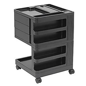 SD STUDIO DESIGNS Kubx Pro Mobile Rotating 4-Sided Storage Organizer with Multiple Compartments