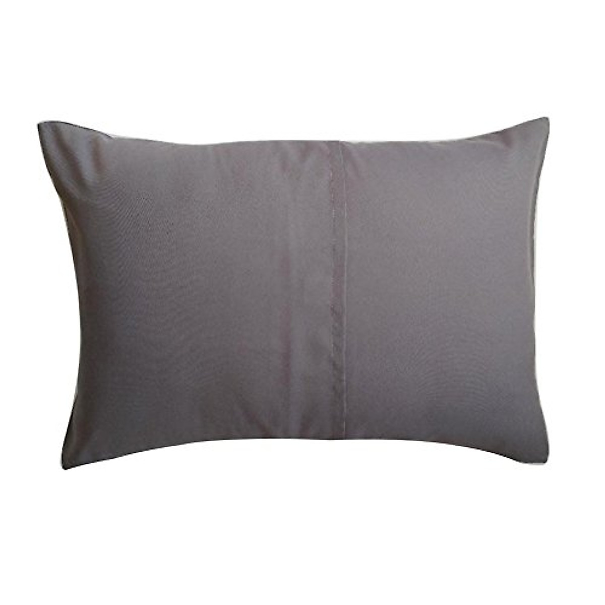 Ella & Max Toddler Pillowcase. Charcoal Gray Dark Grey Soft & Cuddly. Fits 13x18 & 14x19 Toddler Pillows. Easy to wash & no Ironing. Handmade in USA. Made of Luxury Microfiber Fabric.