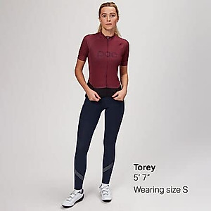 POC Essential Road Logo Jersey - Women's Propylene Red/Dark Propylene Red, Xl