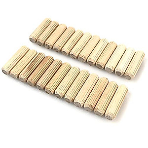 ReplacementScrews Wooden Dowel Pins Compatible with IKEA Part 101350 Wood Dowels (Pack of 24)
