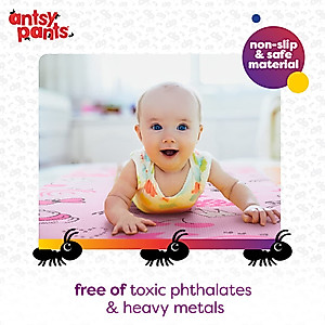 Antsy Pants Kids Yoga Mat - Yoga Mat for Kids, Yoga Mats for Home Workout, Travel Yoga Mat, Sturdy Workout Yoga Mat Non Slip, Size 60” x 24”, 3mm Thick Free of Toxic Phthalates, Pink Unicorn