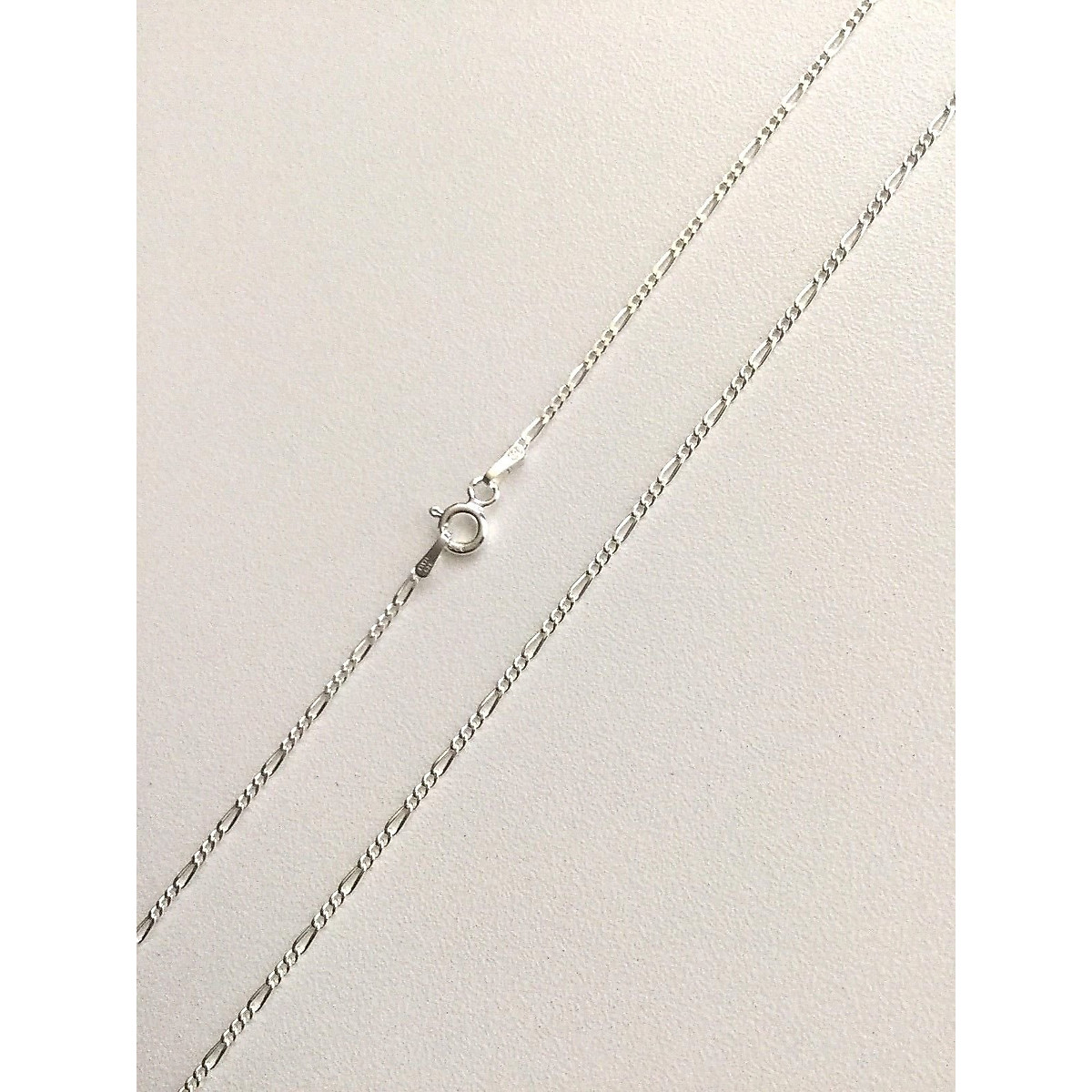 925 STERLING SILVER SAINT BENEDICT NECKLACE 18" LONG 24X15mm / 925 PLATA ESTERLINA CADENA DE SAN BENITO 18" LARGO