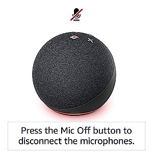Echo Dot (4th generation) International Version | Smart speaker with Alexa | Charcoal