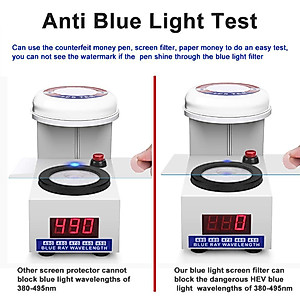 27" Anti Blue Light Anti Glare Monitor Screen Protector Design for Diagonal 27 Inch 16:9 Aspect Ratio Monitor Screen, Anti Fingerprint Reduces Digital Eye Strain Help You Sleep Better 597 x 336 mm