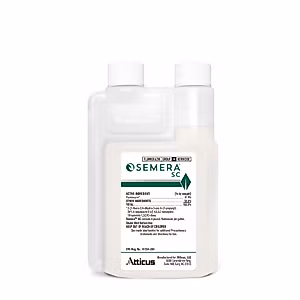 Semera SC Herbicide Concentrate (8 oz) by Atticus (Compare to SureGuard) – Flumioxazin Weed Killer – Season Long Lawn and Aquatic Weed Control