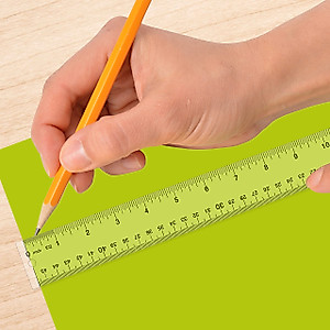Westcott See Through Acrylic Ruler, 18", Clear