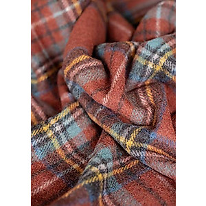 The Tartan Blanket Co. Recycled Wool Knee Blanket in Stewart Royal Antique Tartan (28" x 65")